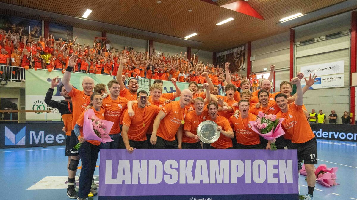 Handballers Volendam pakken na 13 jaar eindelijk weer de landstitel ...