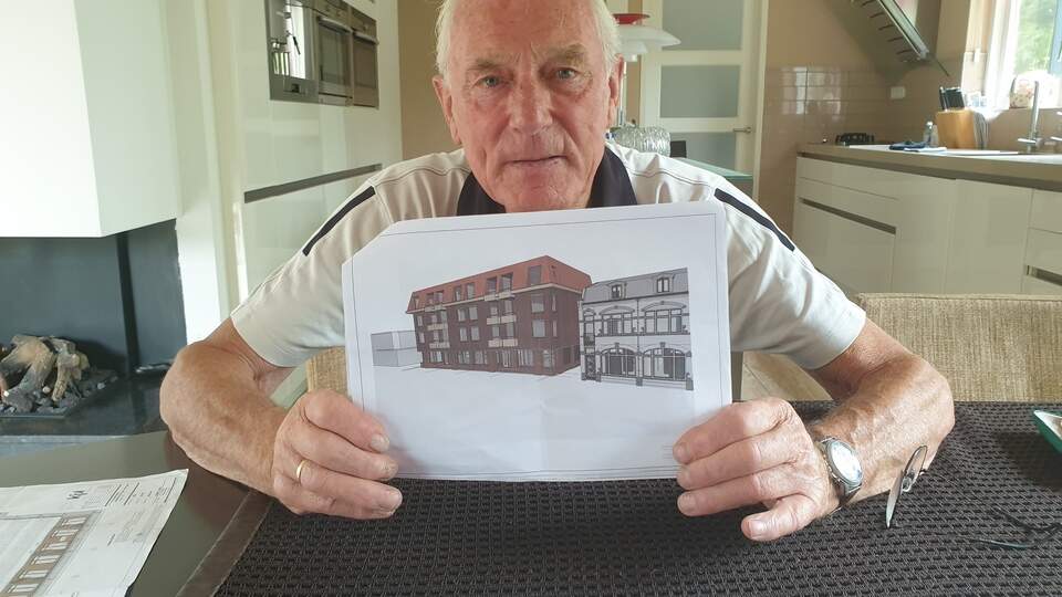 Guus Dekker (78) wil vier appartementen bouwen in de Koningstraat. ’De ...