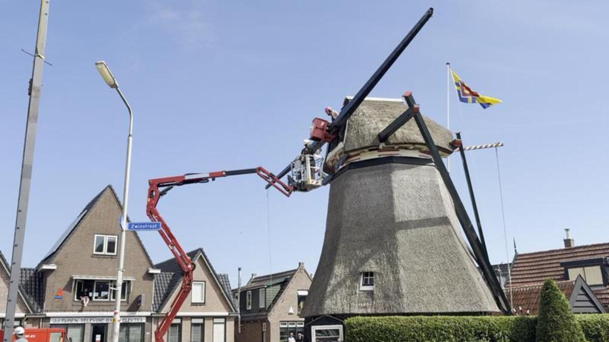 Renovatie molen Den Oever | Noordhollands Dagblad