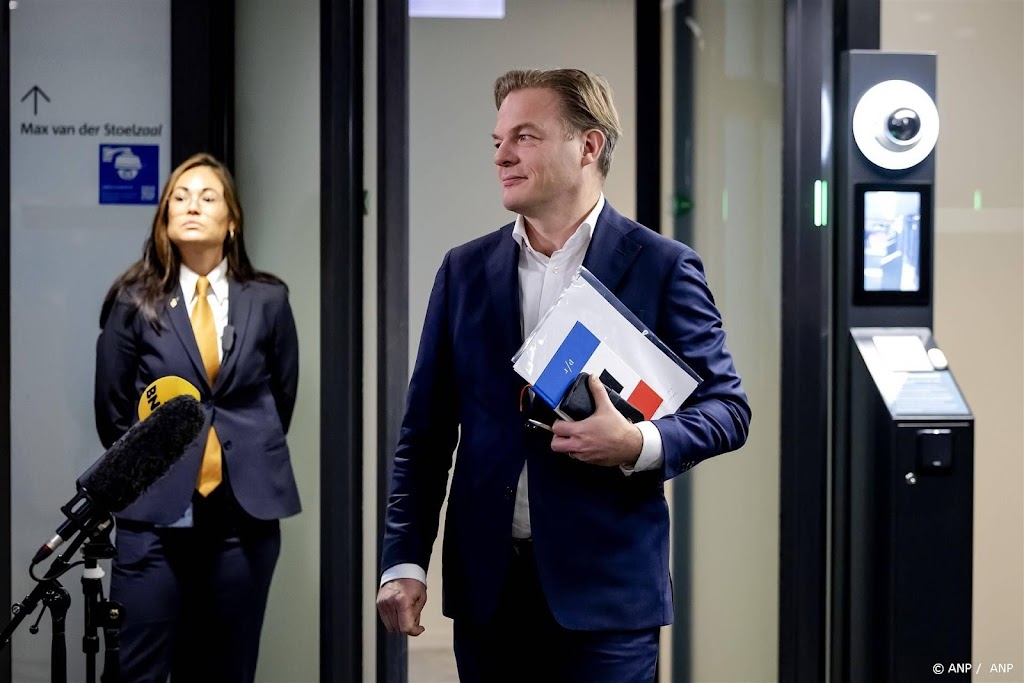 Omtzigt: niet de bedoeling dat aantekeningen zichtbaar waren ...