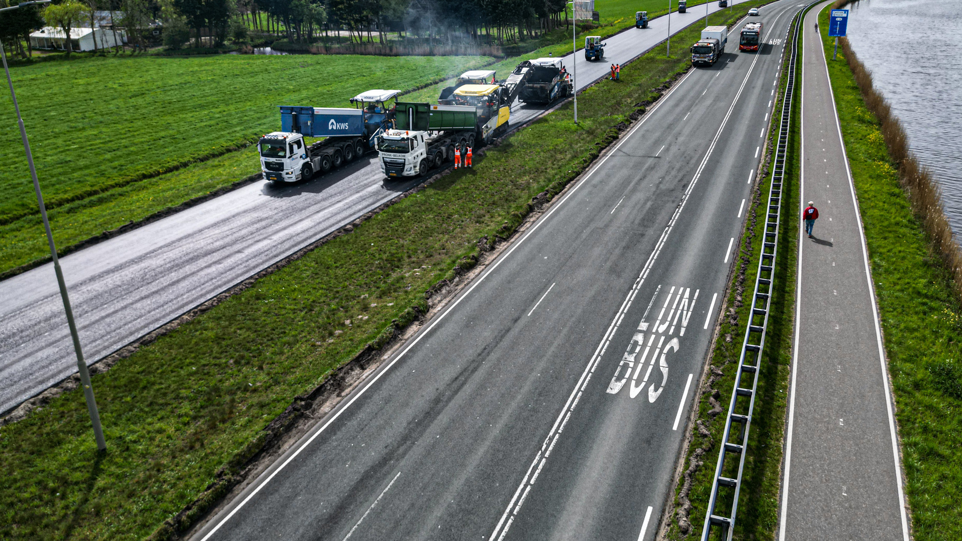 Herstelwerk N247 ligt op schema, weinig klachten over sluipverkeer ...