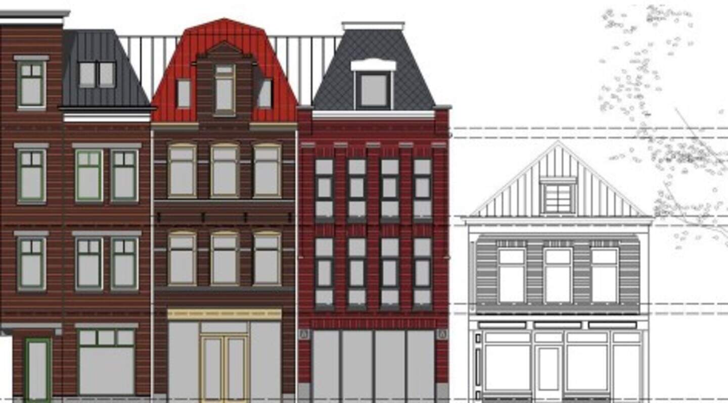 Zeventien woningen en winkel op plek van winkelpand in Westerstraat in ...