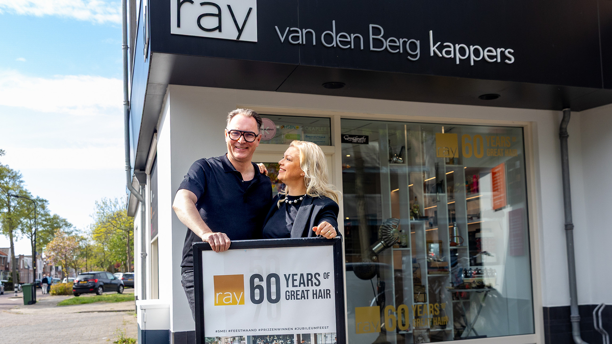 Ray van den Berg Kappers & Haarwerken in Beverwijk bestaat 60 jaar: ’We ...