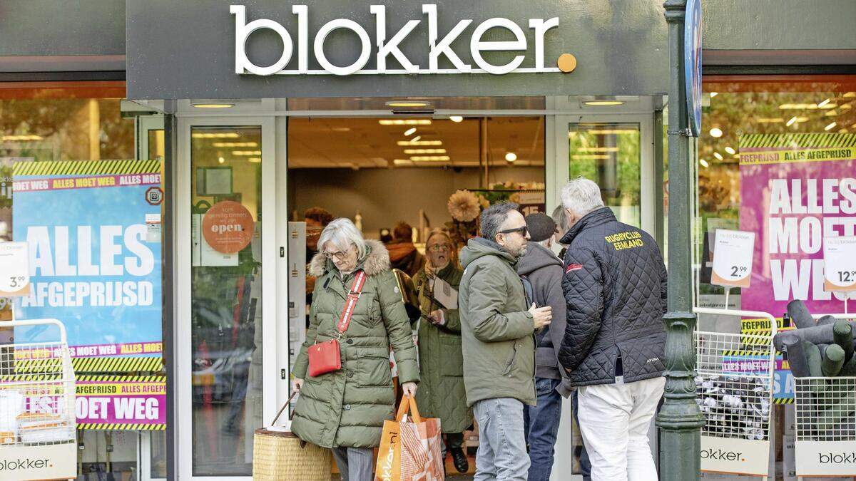 Doorstart Blokker verdwijnt uit zicht: ook schappen en rekken bij ...