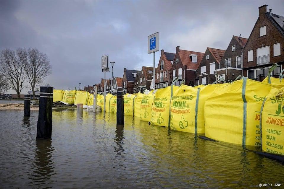 Markermeer bereikt zondag hoogwaterpiek | Noordhollands Dagblad