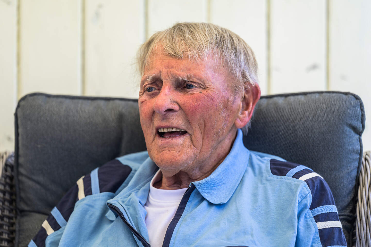 Gerda (87) belandde achterop de motor van Piet (92). Nu vieren ze al 65 ...