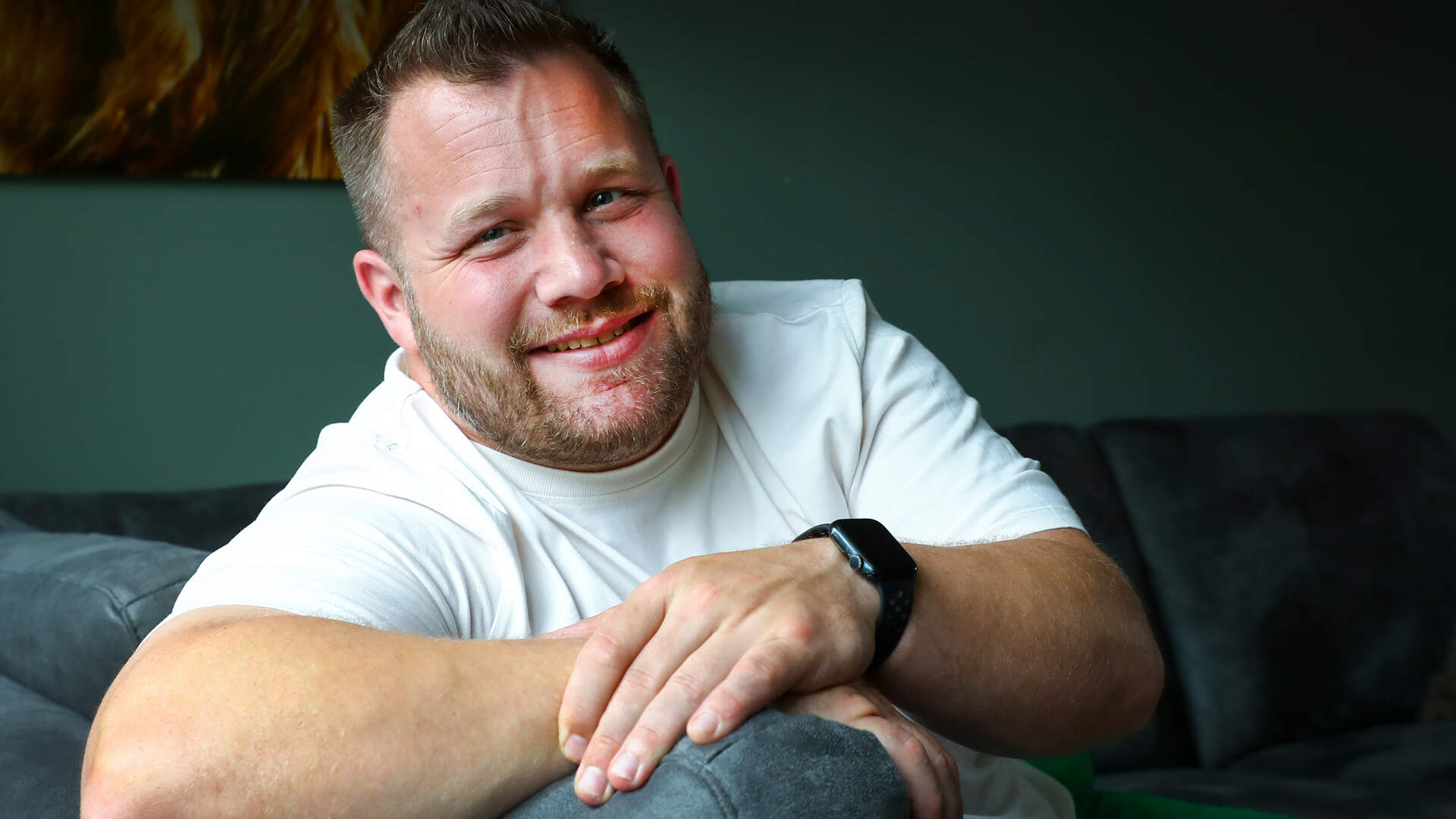 Cas RC-speler Roy Schermer is volledig doof: ’Ik zie alles gewoon iets ...