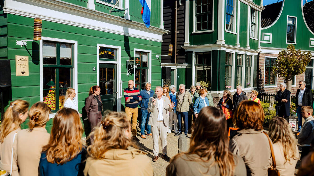 Opfrisbeurt voor museumwinkel Albert Heijn in Zaandam: nu zijn alle ...
